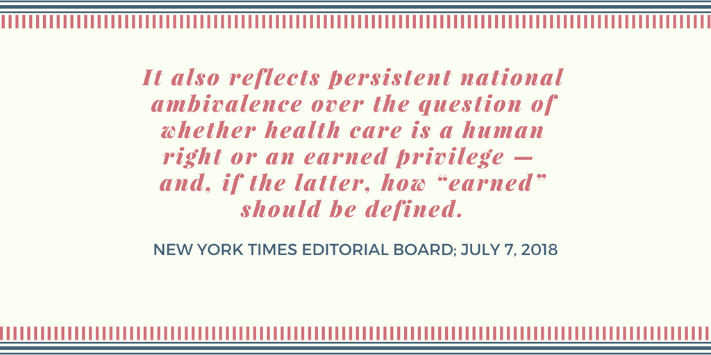 health care human right or an earned privilege – Northwest Health Law ...